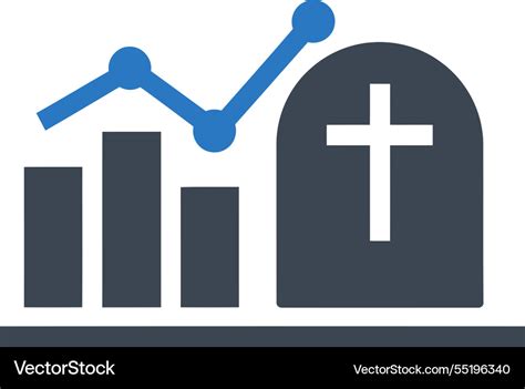 Mortality Analysis Icon Royalty Free Vector Image