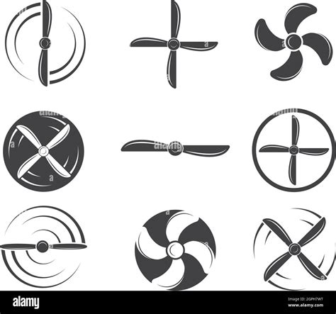 Airplane Propeller Vector Illustration Design Stock Vector Image And Art