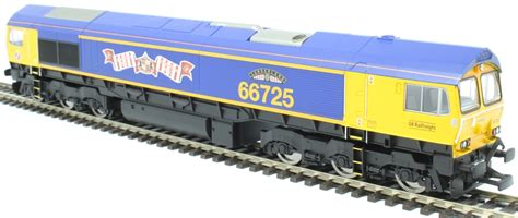 Hornby R3902 Class 66 66725 Sunderland In Gbrf Livery Hattons