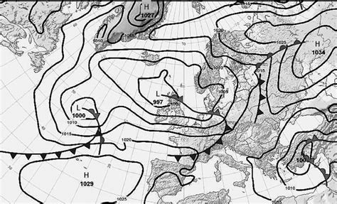 Western Cyclonic Situation The Most Frequent Synoptic Scale Type Of Download Scientific