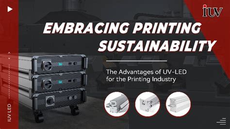 Iuvs Uv Led Curing Systems In Sustainable Label Printing Iuv Adavancing Led Uv Curing System