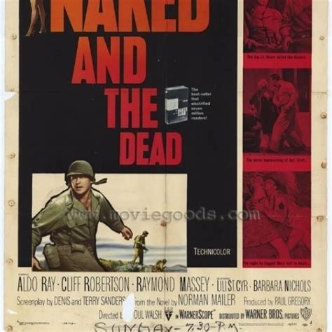 Naked And The Dead The Movie Poster 27 X 40jpeg