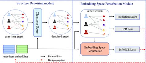 Towards Robust Neural Graph Collaborative Filtering Via Structure Denoising And Embedding