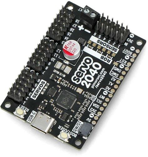 Servo 2040 18 Kanalų Servo Valdiklis Pimoroni Pim613 Modelis An 21462 žema Kaina Varlelt