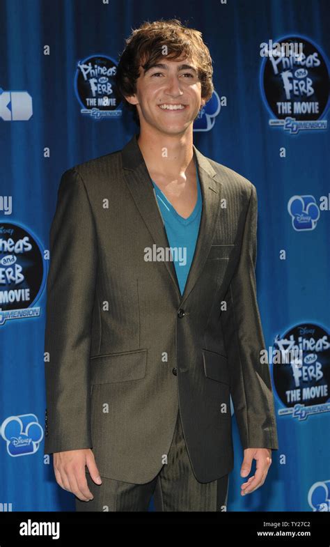 Actor Vincent Martella The Voice Of Phineas In The Animated Comedy