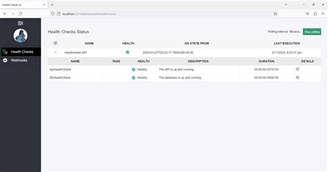 Aspnet Core 6 Core Application Health Checks Using Postgresql