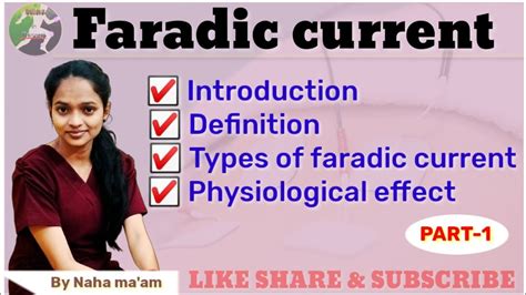 Faradic Current Introduction Types Of Faradic Current