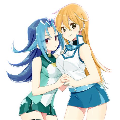 Tenjouin Asuka And Kamishiro Rio Yu Gi Oh And More Drawn By Saito