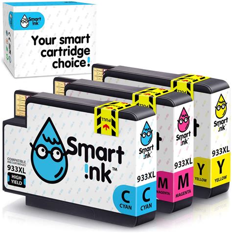 Smart Ink Compatible Ink Cartridge For HP XL XL XL XL Pack Combo C M Y Colors