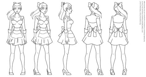 Tina N Character Rotation Study