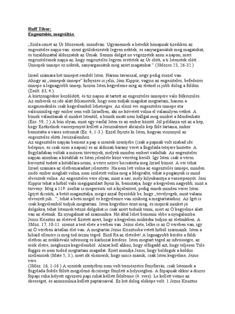 Ruff Tibor Engesztelés Megváltás Pdf