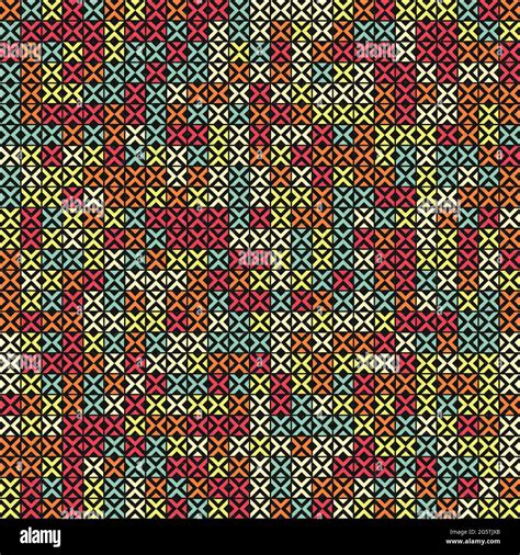 Abstract Geometrical Generative Computational Art Illustration Stock Vector Image And Art Alamy