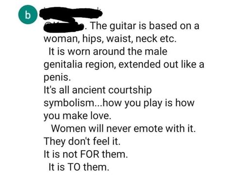 By This Logic Men Cannot Play The Triangle R Blatantmisogyny