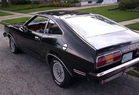 Black 1978 Ford Mustang Ii Hatchback
