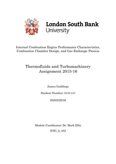 Internal Combustion Engine Performance Characteristics Final Compressed For Email Docx