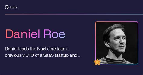 daniel roe github stars