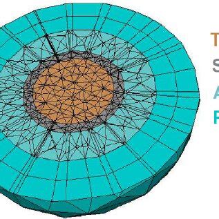 Structure Of The Computational Mesh Download Scientific Diagram