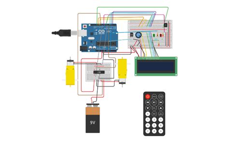Circuit Design Robo Ex4 Tinkercad