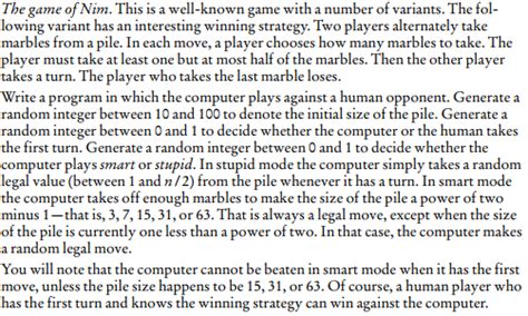 Solved The Game Of Nim This Is A Well Known Game With A