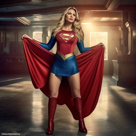 Ai Supergirl Full Body2 By Bradbarry2 On Deviantart