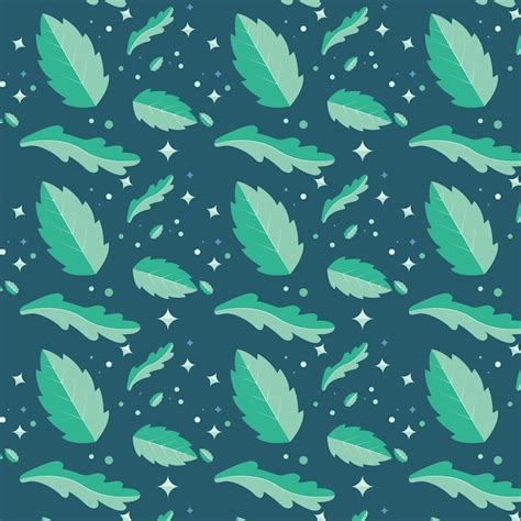 Premium Vector Seamless Leaf Pattern