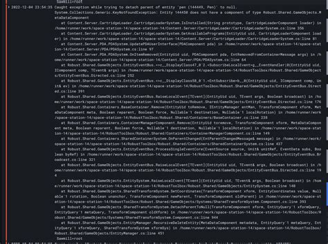 Cartridge Loader Exception · Issue 12940 · Space Wizardsspace Station 14 · Github