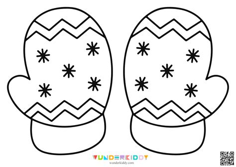 Mitten Outline Coloring Pages Clipartmag Sketch Coloring Page