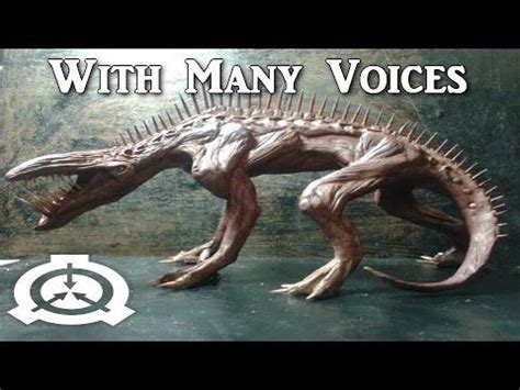SCP 939 With Many Voices Object Class Keter Scp The Voice I Cant