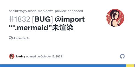 Bug Import “mermaid”未渲染 · Issue 1832 · Shd101wyyvscode Markdown