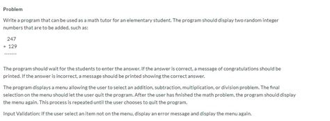 Solved C Assignment Use While Loop Do While Loop Switch
