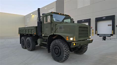 2001 Oshkosh Mk23 Mtvr 7 Ton Cargo Truck Usmc Rebuilt In 2022