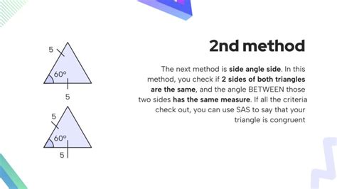 4 Ways Of Proving Triangle Congruence Google Slides PPT