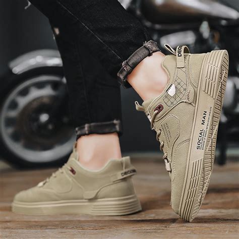 Купити Повсякденне спортивне взуття Чоловіче універсальне зносостійке чоловіче взуття Модне