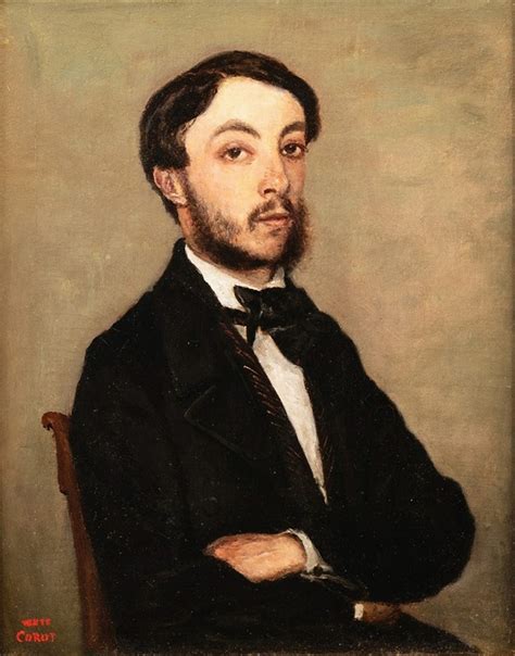 Portrait Of Henri Sennegon Nephew Of Corot 1828 1886 Artvee