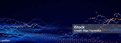 빅 데이터 시각화 데이터 기술 일러스트레이션 과학 배경 3d 테크놀로지에 대한 스톡 사진 및 기타 이미지 테크놀로지 추상적인 네트워크 보안 Istock