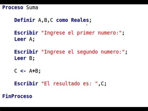 Ejemplos De Algoritmos En Pseudocodigo Vrogue Co