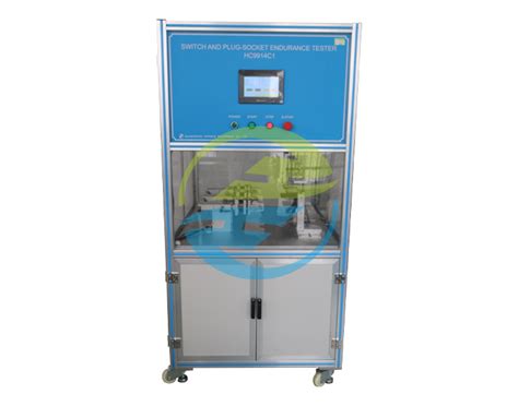 Plc Control System Switch Plug Socket Endurance Tester For Plug Socket Test Equipment