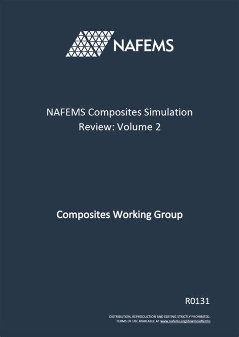 nafems nafems composites simulation review volume 2