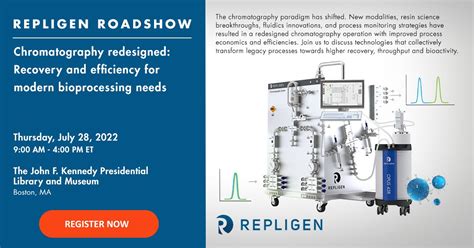 Repligen Corporation On Linkedin Seminar Chromatography Redesigned Thursday July 28 2022