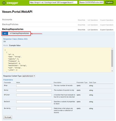Veeam Availability Console API Swagger And Postman Cragdoo Blog