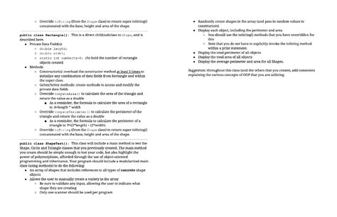 Solved Cse 007 Lab 11 Classes Inheritance And Polymorphism