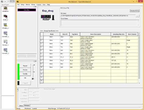 A Display Of The Software Gui For The Data Acquisition Unit It Allows Download Scientific
