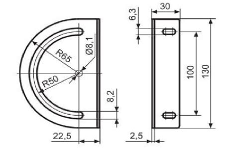 Pivoting Bracket Slot 8 Dexterous Aluminium Profile