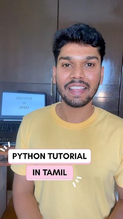 Python Tutorial In Tamil For Beginners Ep 1 Python For Aiml