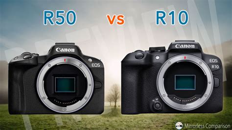 Canon Eos R50 Vs R10 The 10 Main Differences Mirrorless 43 Off