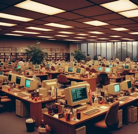 The Office Floor Pt 1 Office In 90s 1990s Office 1980 Office