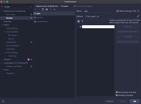 [webstorm] scope