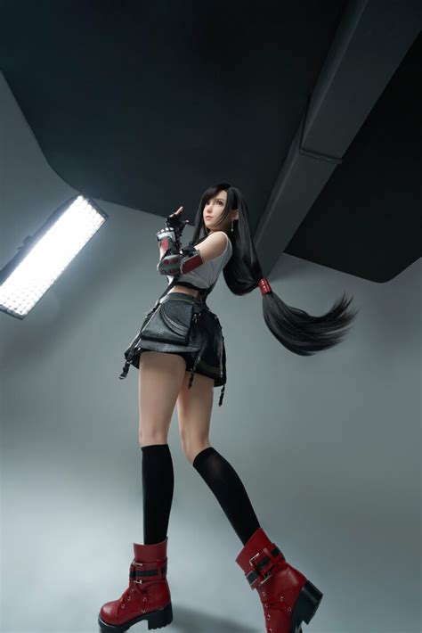 Tifa Mu Eca Sexual De Anime De Pelo Negro Con Cabeza De Silicona Tienda De Mu Ecas Sexuales
