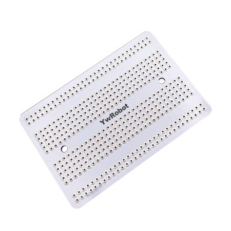 YwRobot Breadboard 420 Points Experiment PCB White BB400PCBWH