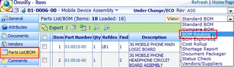 BOM Routing User S Guide